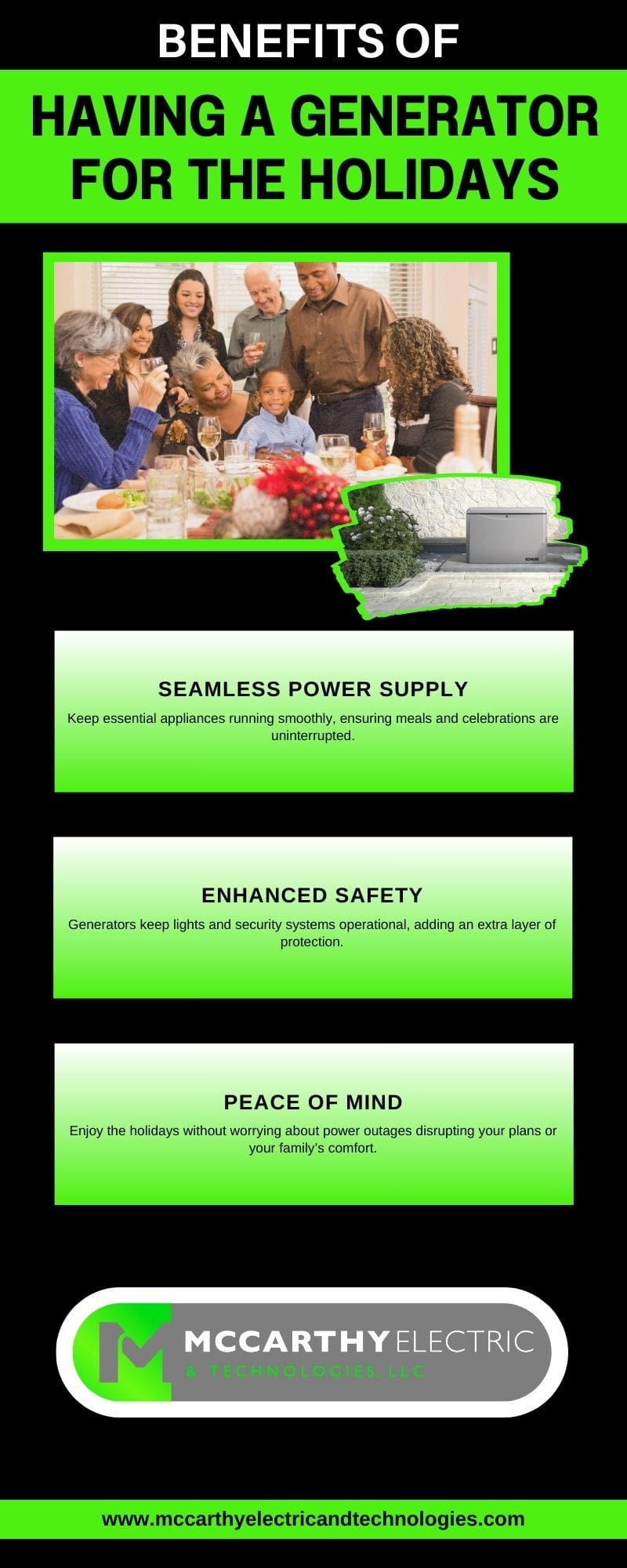 Everett Generator Installation | McCarthy Electric and Technologies