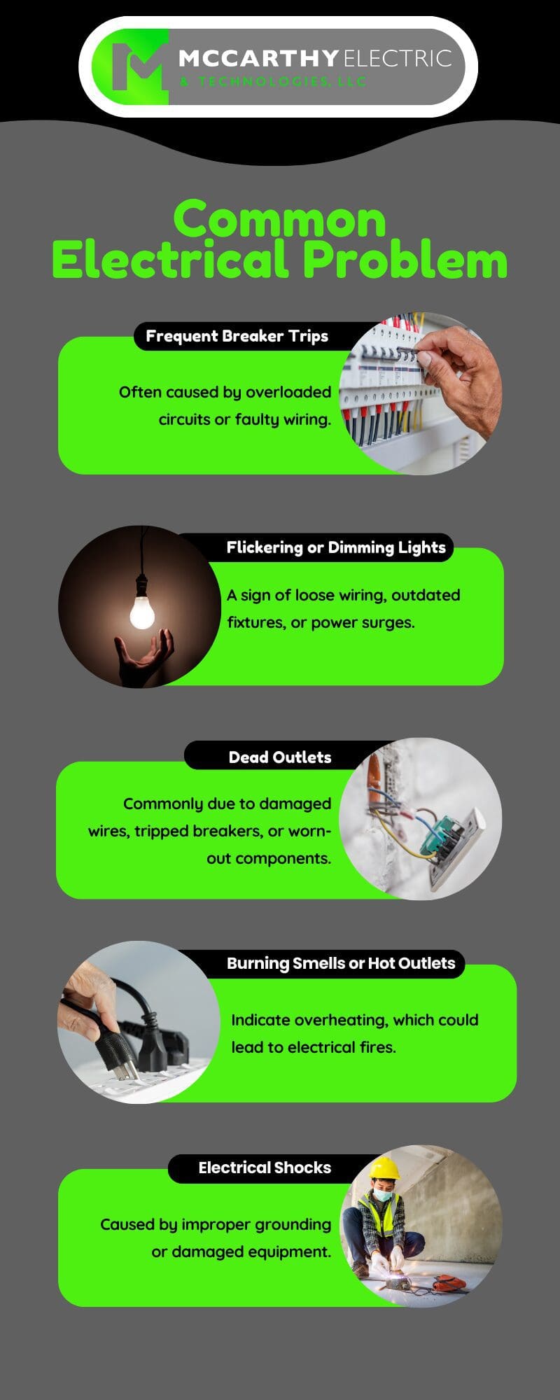 Reliable Electrical Troubleshooting in Everett | McCarthy Electric